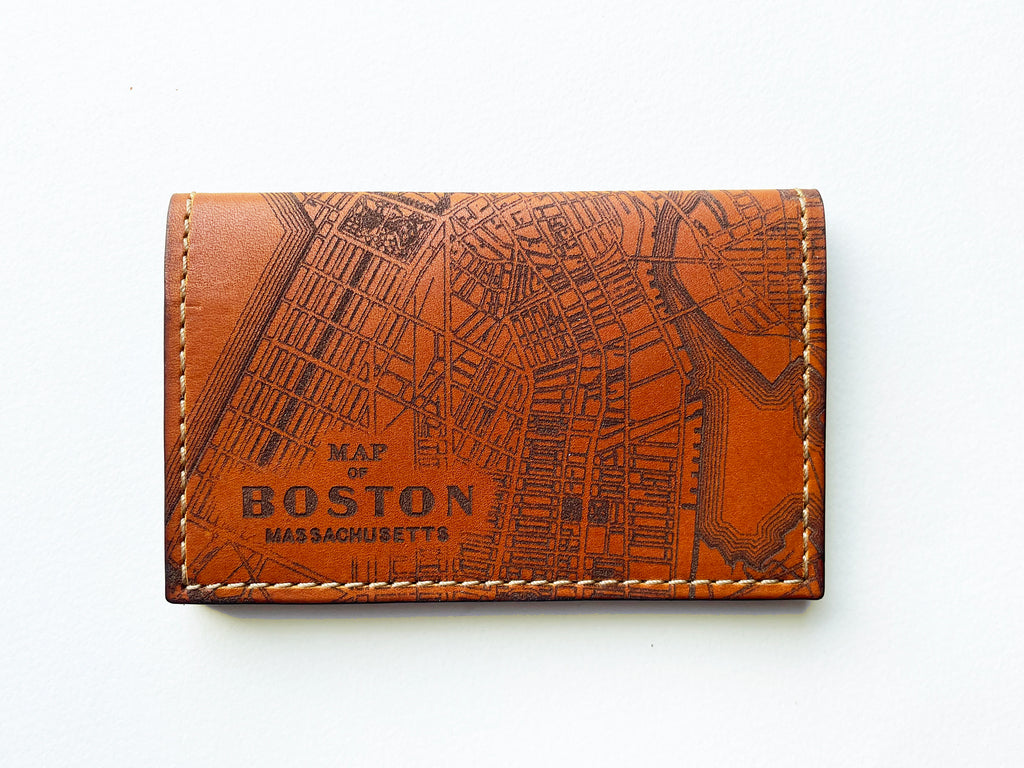 Map Card Wallet – Tactile Craftworks