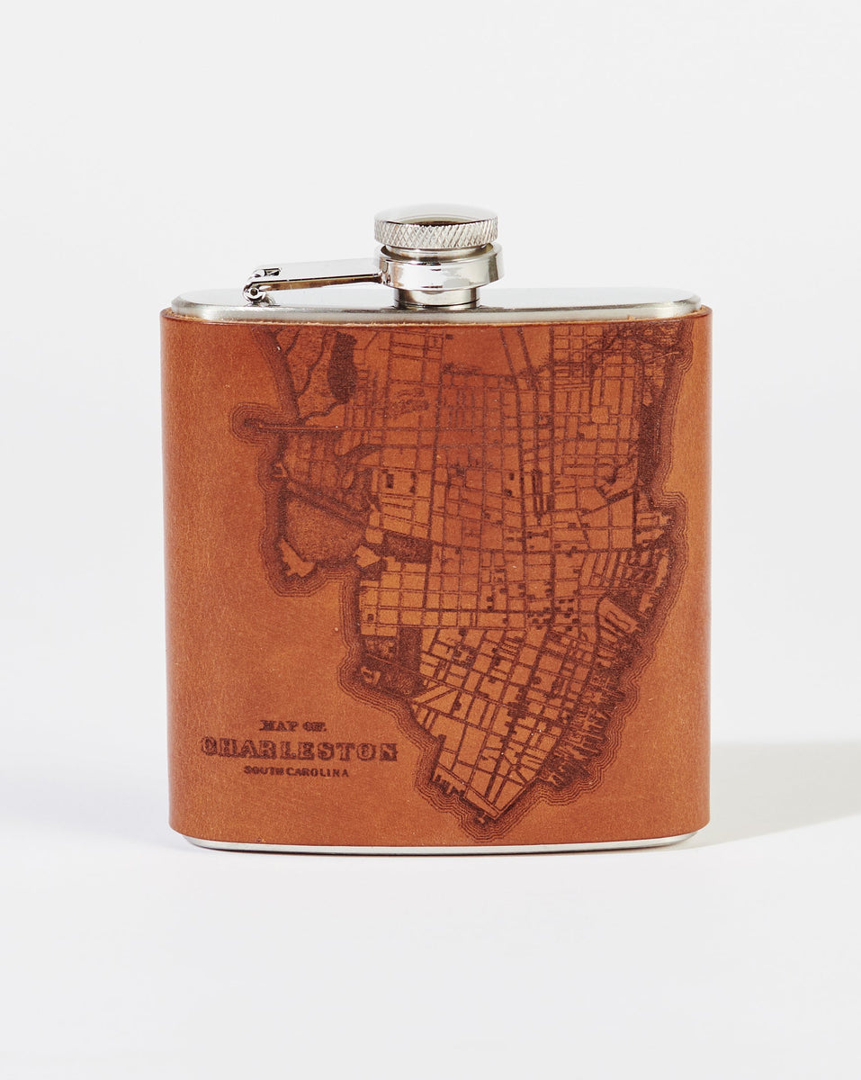 Charleston Map Flask – Tactile Craftworks