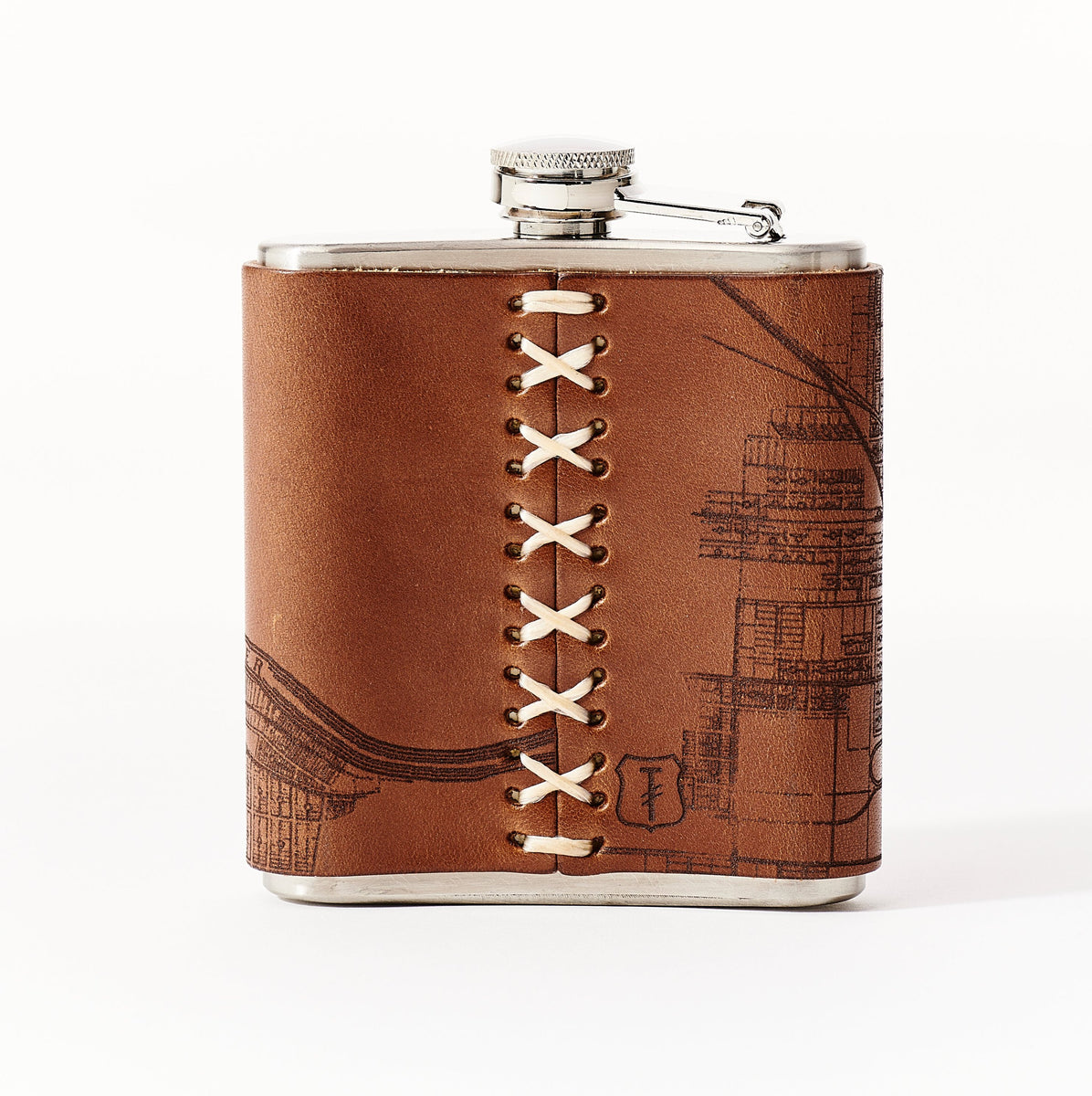 Eugene Map Flask – Tactile Craftworks