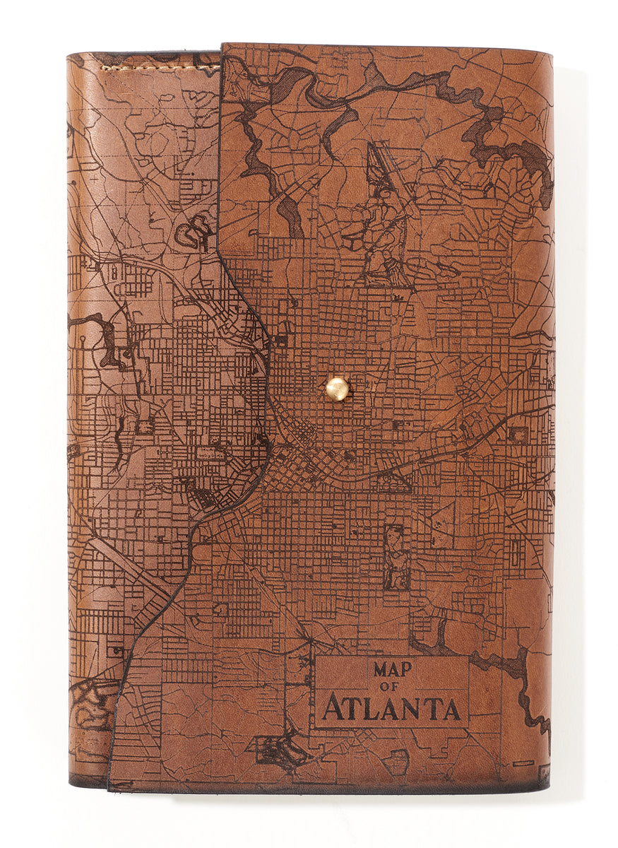 Atlanta Map Journal – Tactile Craftworks