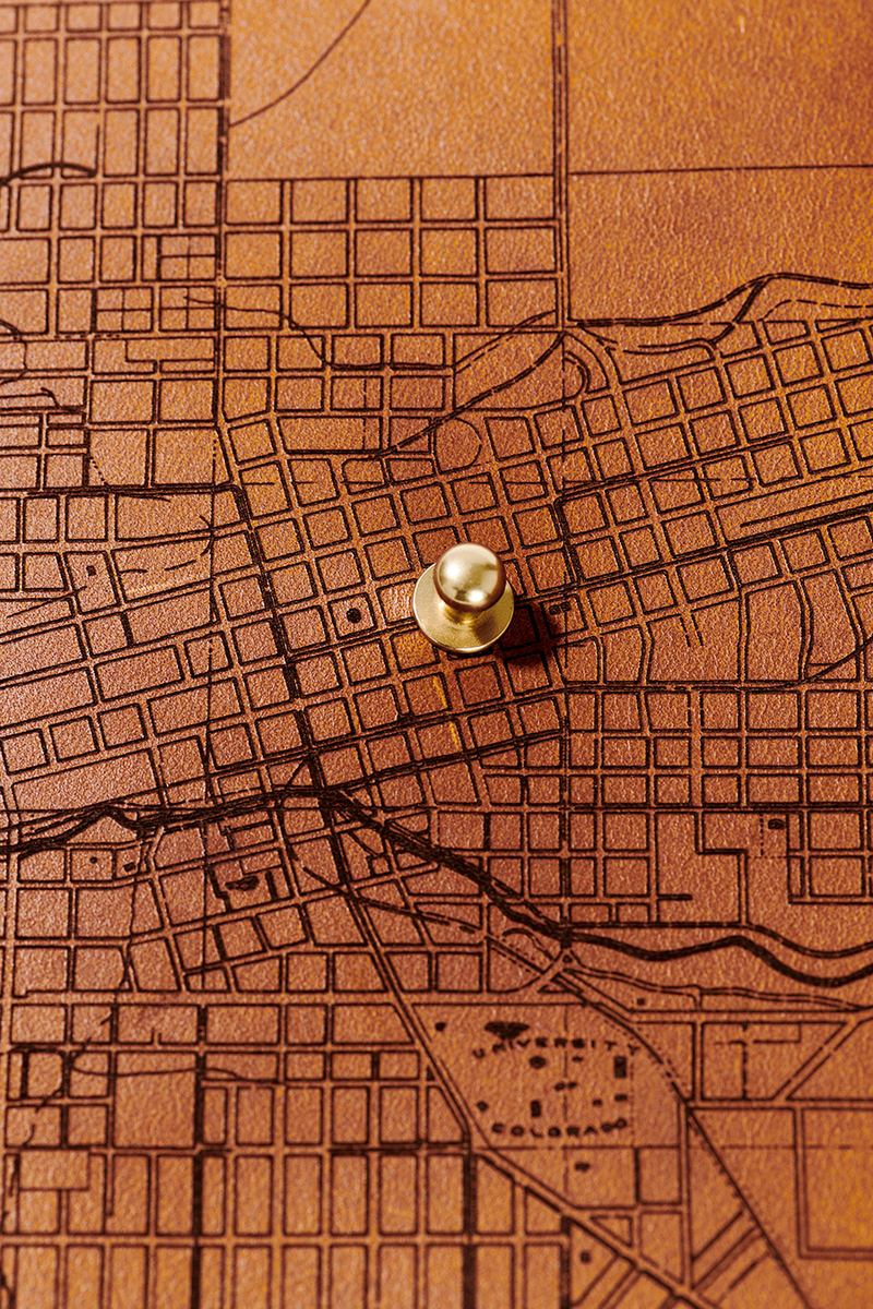 Boulder Map Journal – Tactile Craftworks