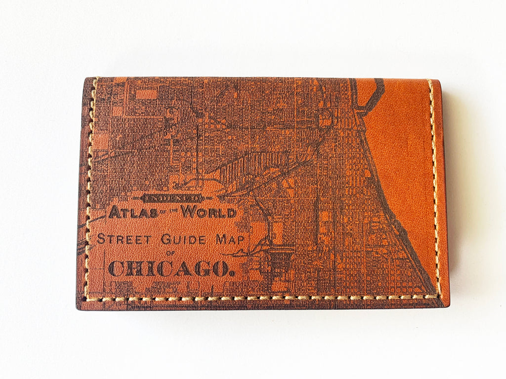 Map Card Wallet – Tactile Craftworks