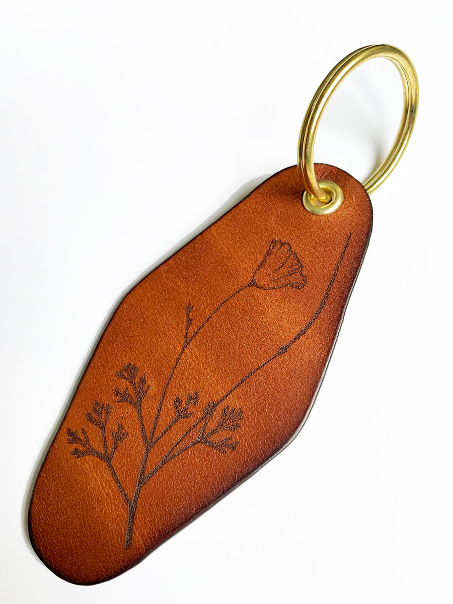 The Heart With California Keychain – Tactile Craftworks