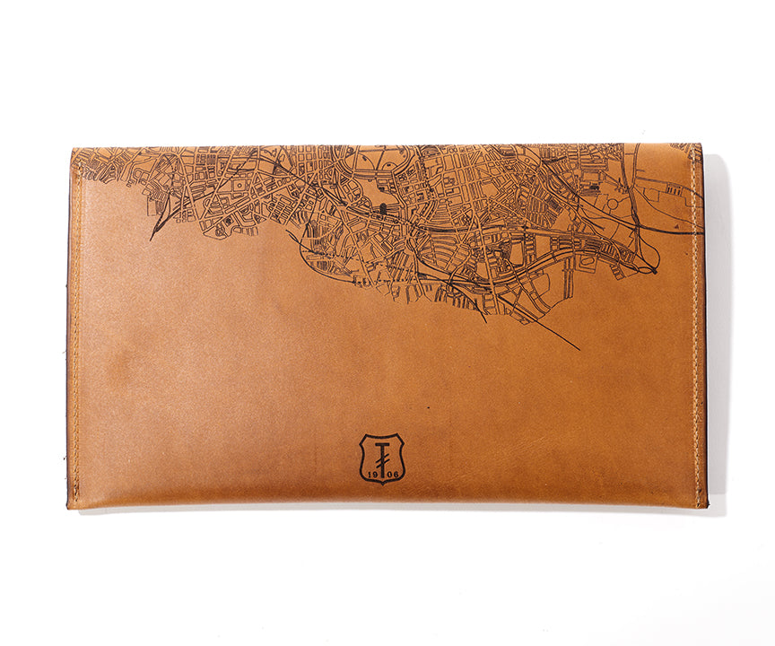 London Map Clutch – Tactile Craftworks