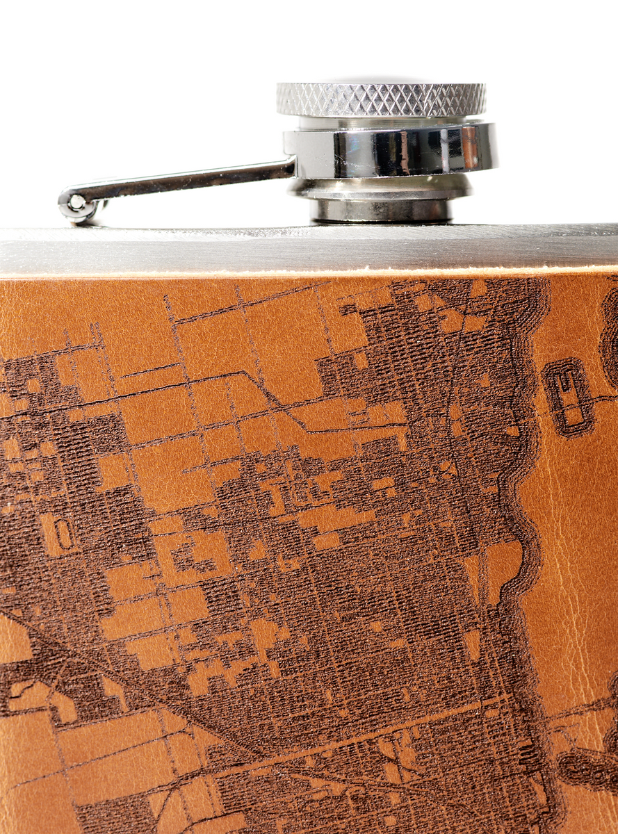 Miami Map Flask – Tactile Craftworks