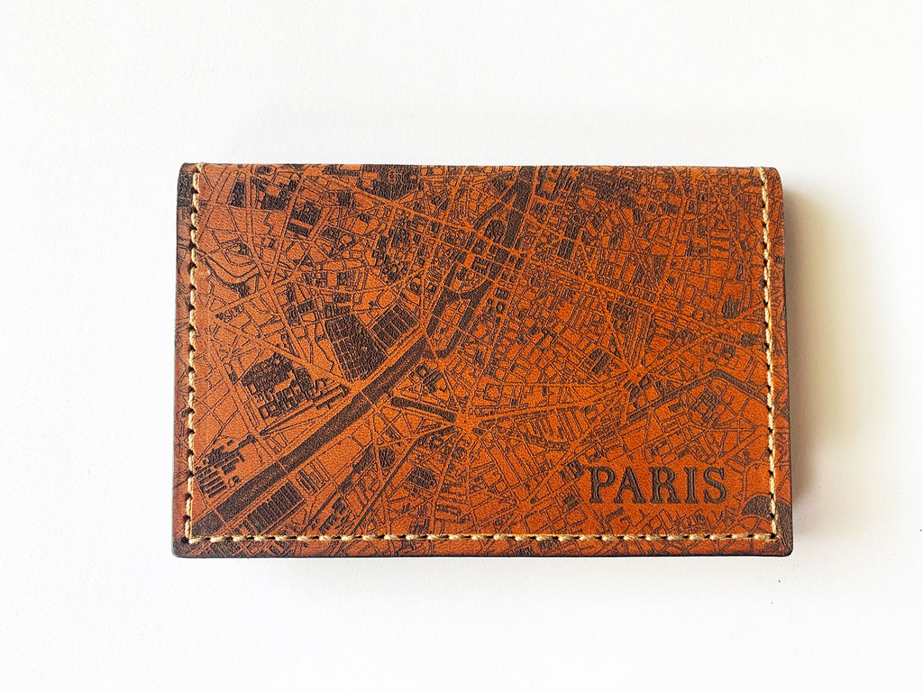 Map Card Wallet – Tactile Craftworks