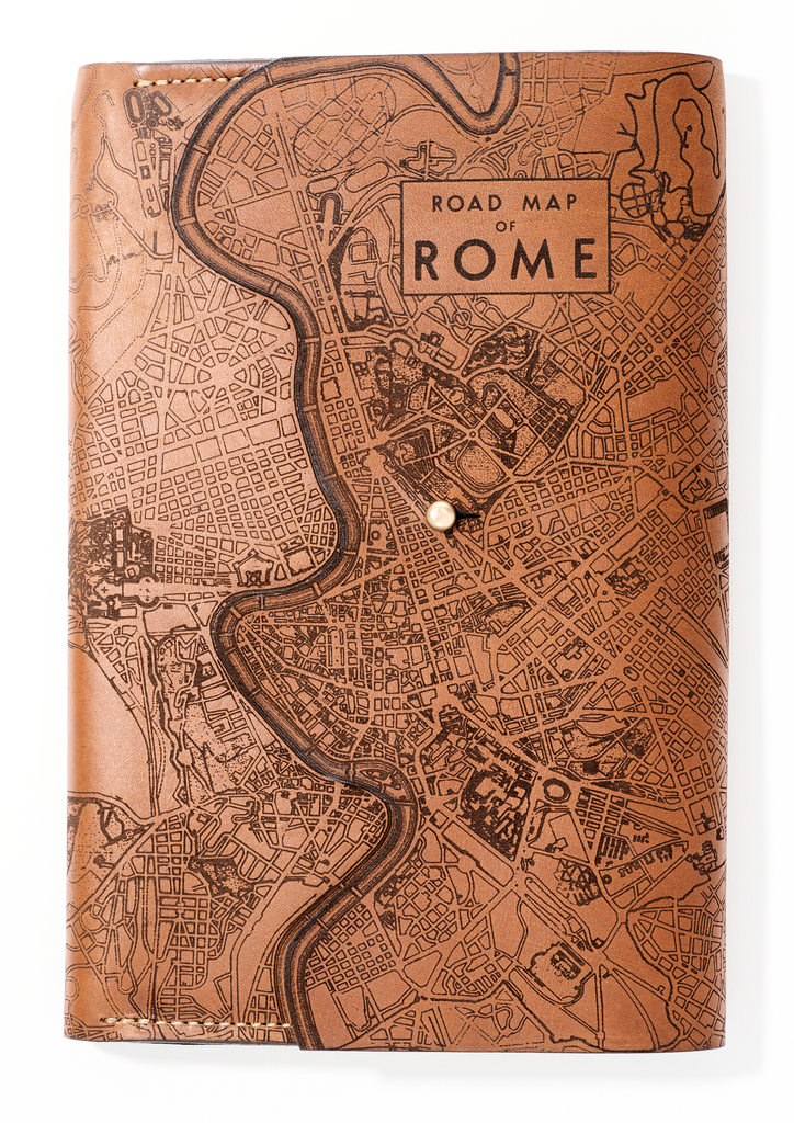 Rome Map Journal – Tactile Craftworks
