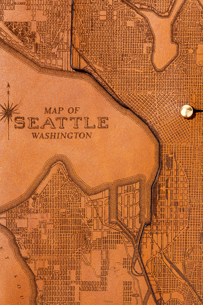 Seattle Map Journal – Tactile Craftworks