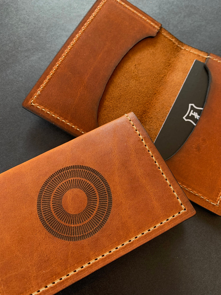 Custom Logo Card Wallets – Tactile Craftworks
